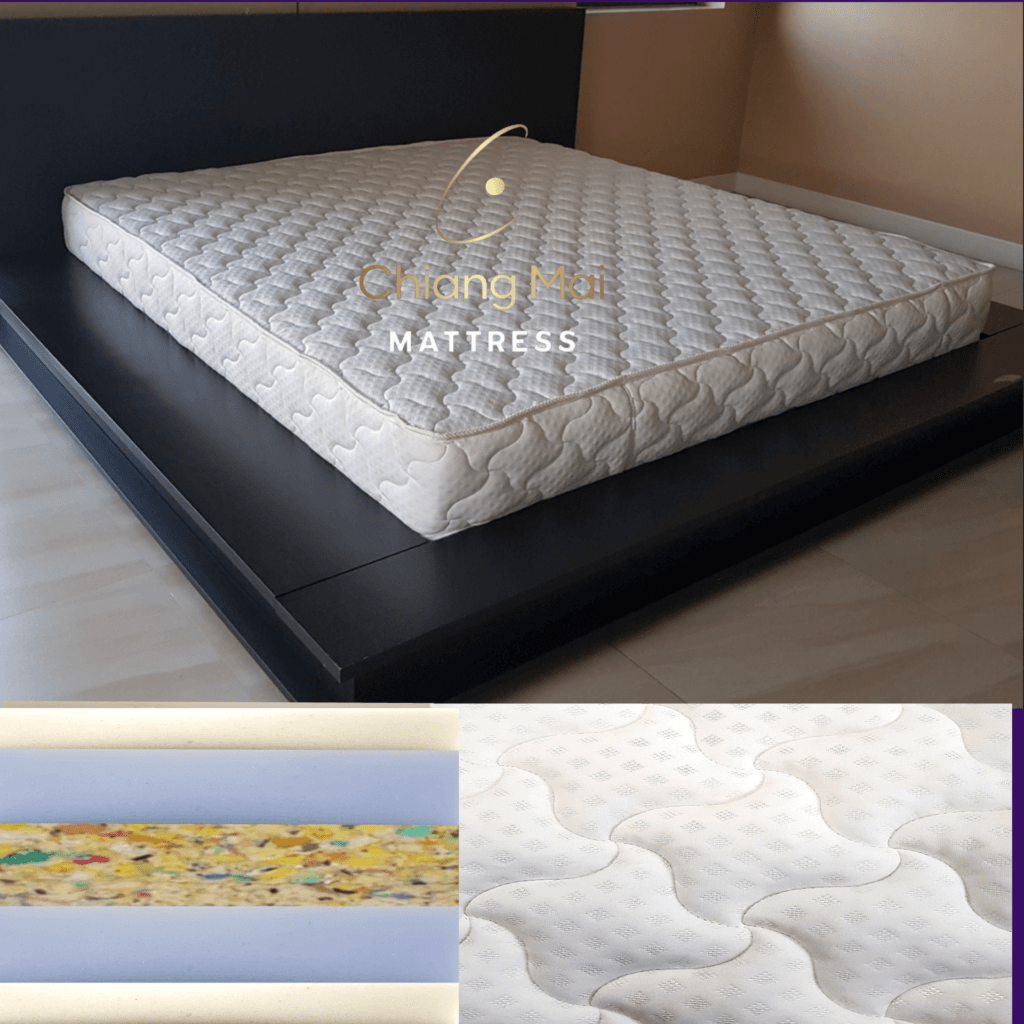 Mattress Compressed Foam Single size 3.5 ft. 6 inch.ที่นอนฟองน้ำอัด ...